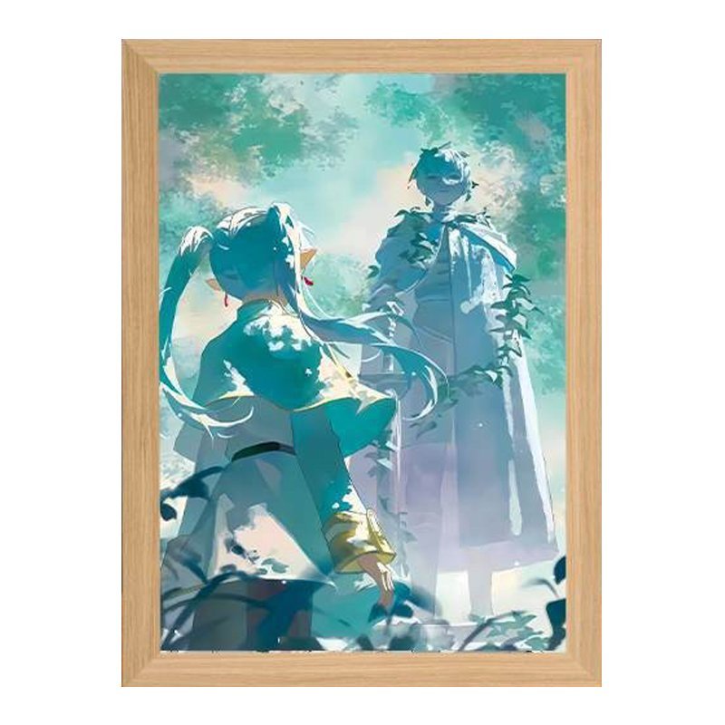 Frieren: Beyond Journey’s End – Frieren & Himmel Statue LED Light ...